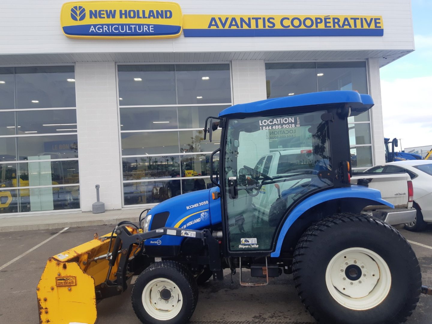 Tracteur New Holland Boomer 3050 - Machinerie Avantis