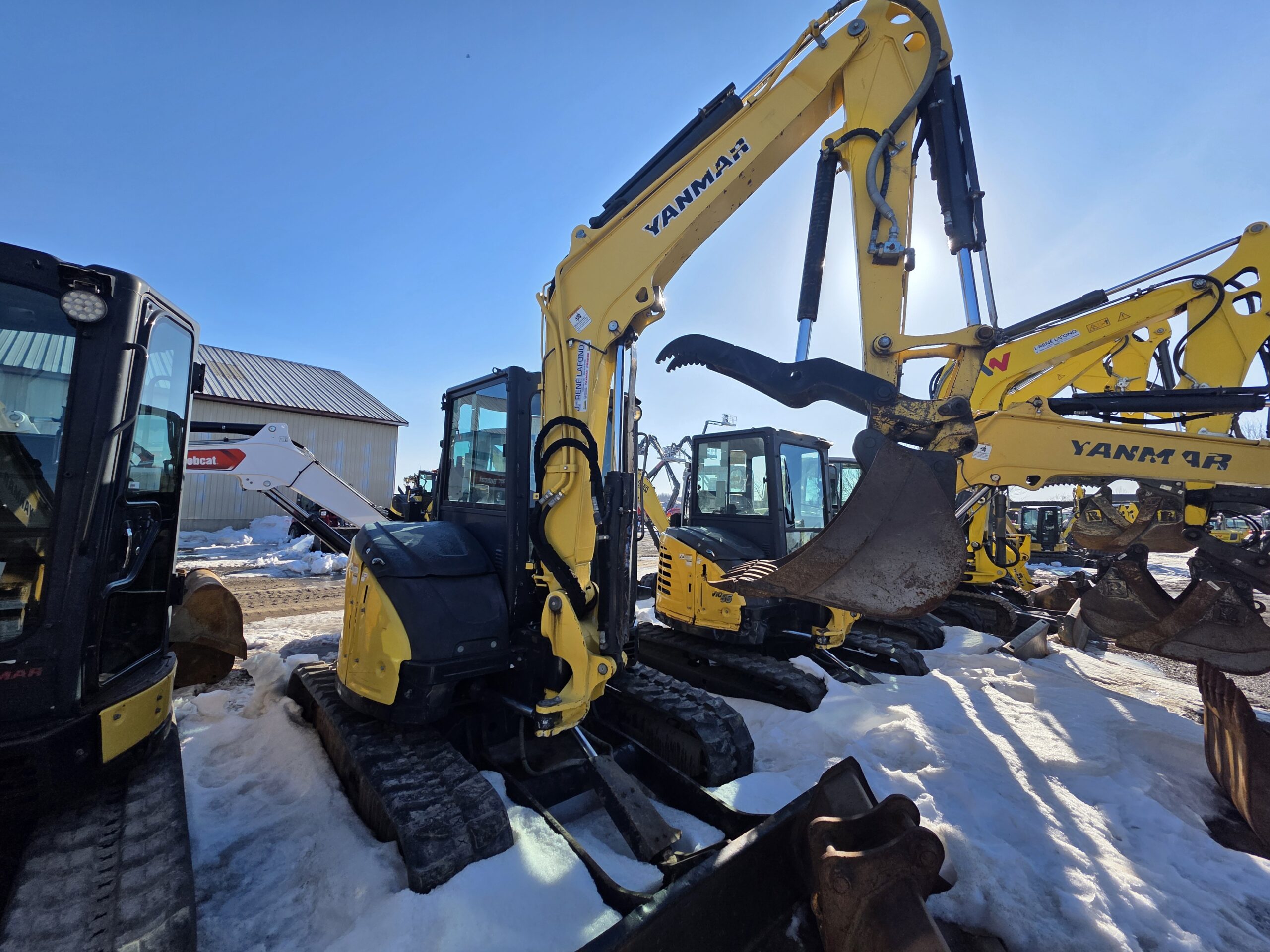 Excavatrice Yanmar VIO55-6A - Machinerie Avantis